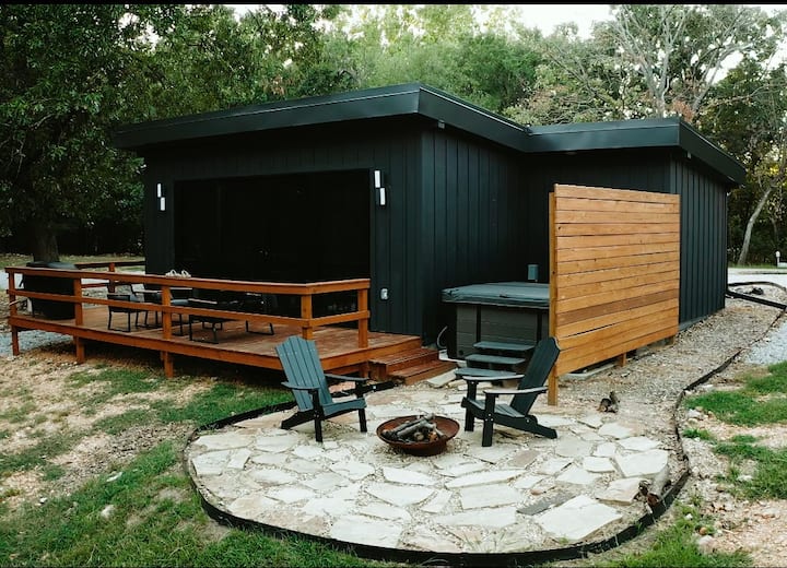 Luxury Cabin With Hot Tub/fire Pit/lake Views 2 - Disney, OK