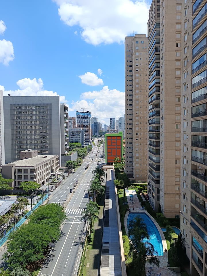 Uwin Brooklin - Studio Novo Ao Lado Do Metrô - Santo Amaro