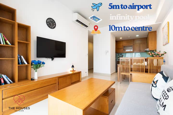 High-end 3br Stay | Pool | Airport Nearby - Ho Si Minh-város