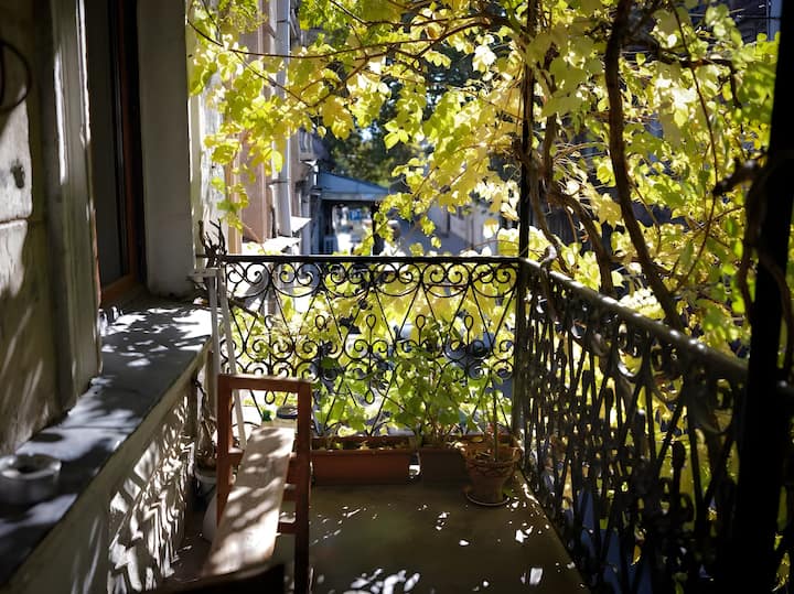 "Historical Balcony In Old Tbilisi" - Georgia