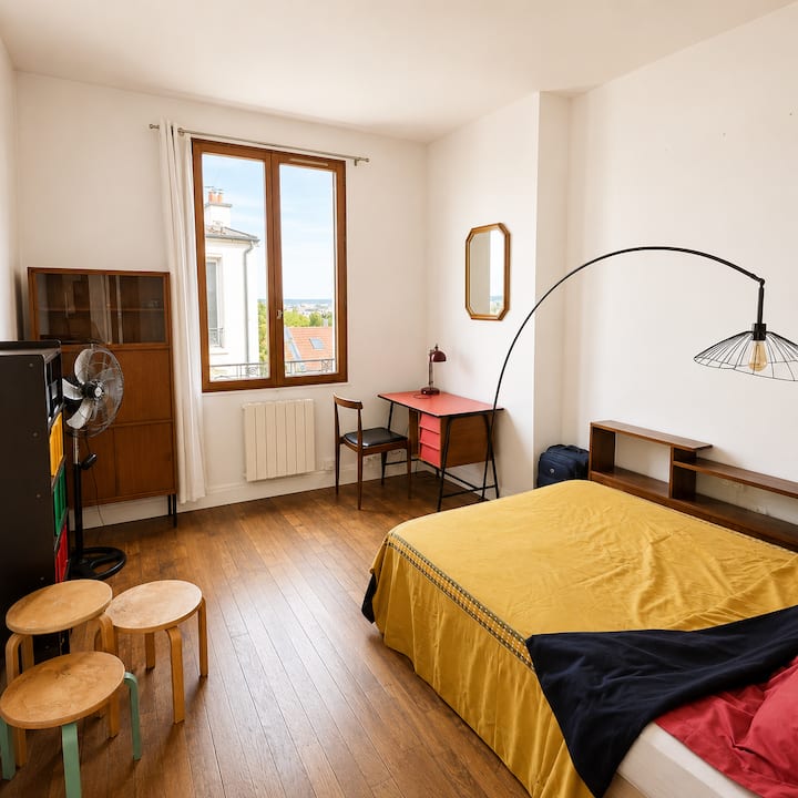Cozy & Calm - Apartment Budget Friendly Paris 19 - Pantin