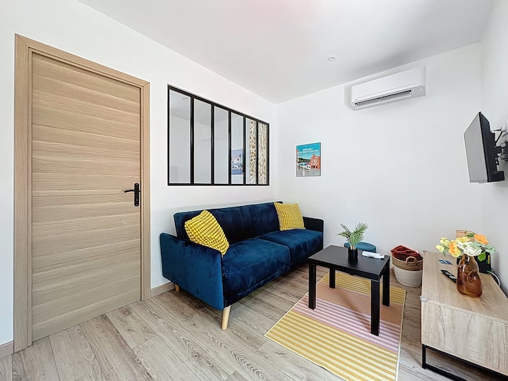 Appartement Cosy Et Climatisé Proche Mer - Vallauris