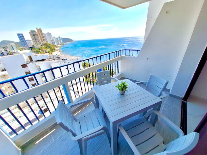 Apartamento 1504 -Vista Al Mar. El Rodadero - Santa Marta, Colombia