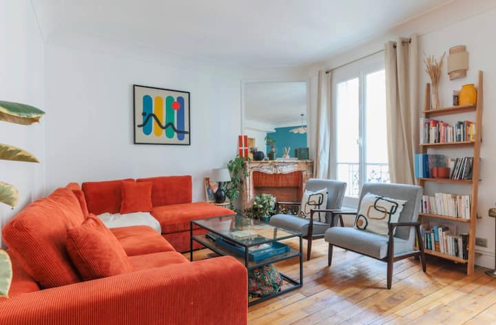 Appartement Cosy à Montmartre - Jardin d'Acclimatation - Paris