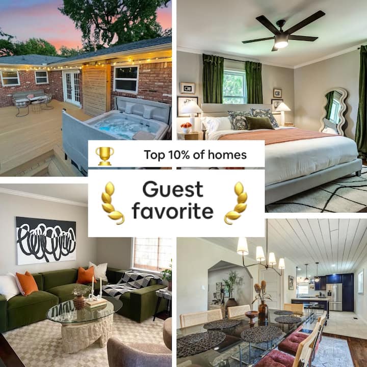 Hot Tub | Deck | Gathering Pl | Brookside - Tulsa, OK