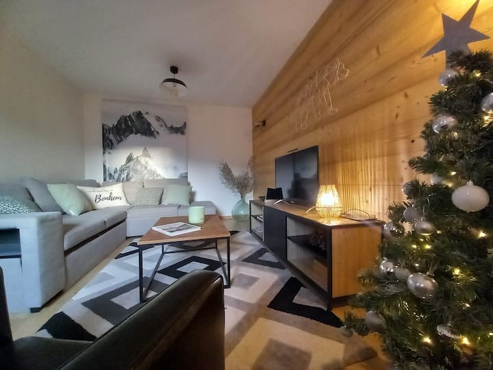 Duplex Vue Montagne Au Pied Des Stations De Ski - Savoie