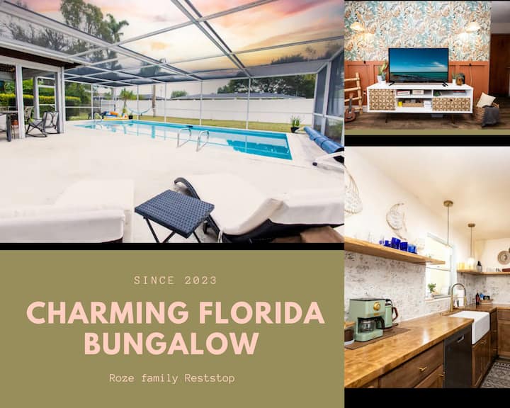Roze Villa- Cozy Heated Pool Home! - Fort Myers, FL