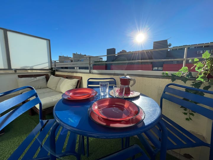 Penthouse Lumineux Et Confortable, Proche Métro - Villaviciosa de Odón