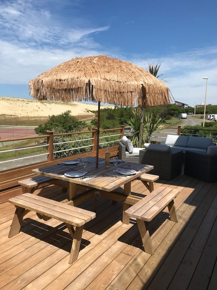 Villa Neuve Avec Piscine 
Au Pied De La Dune - Hossegor
