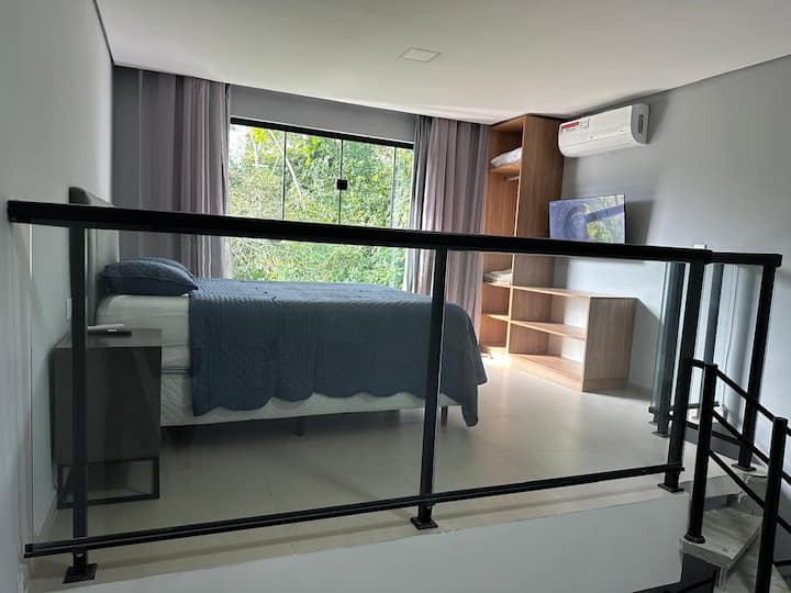 Loft 1 Comforto Mobiliado - Caraguatatuba