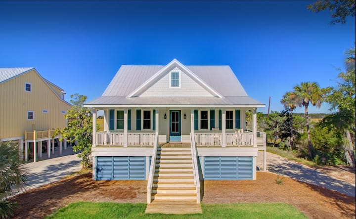 Three Buoys Edisto Beach Cottage - Edisto Beach
