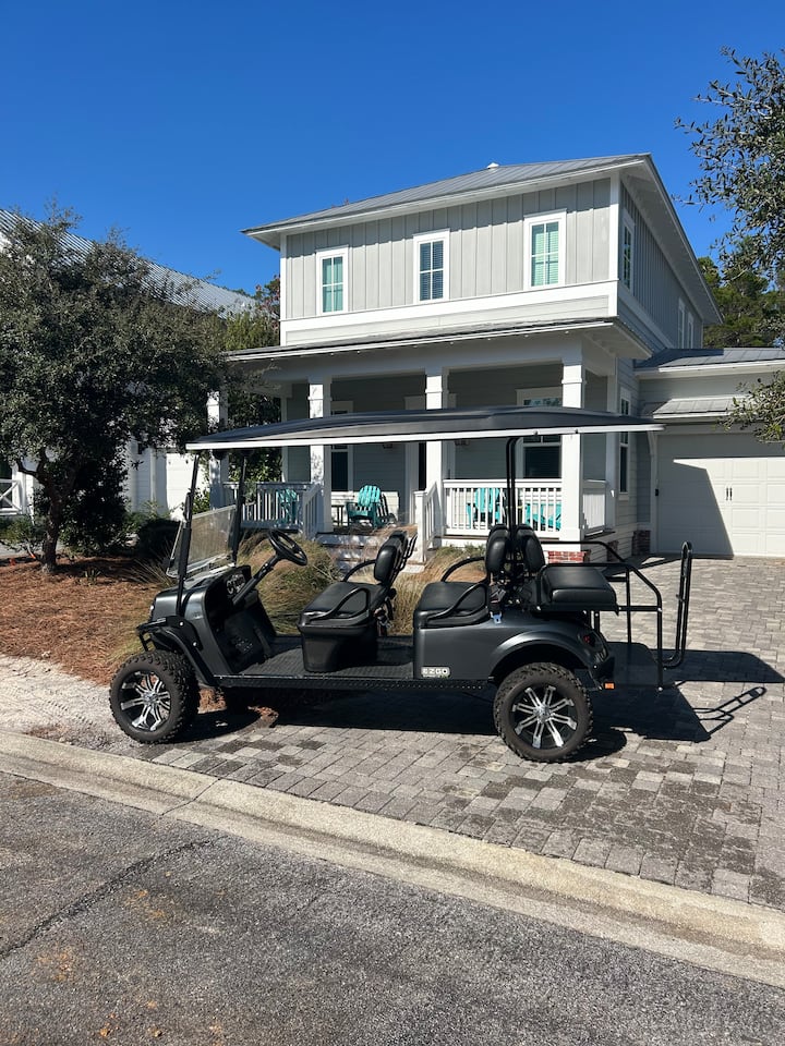 Sugar Blue, Golf Cart Included - Santa Rosa Beach, FL