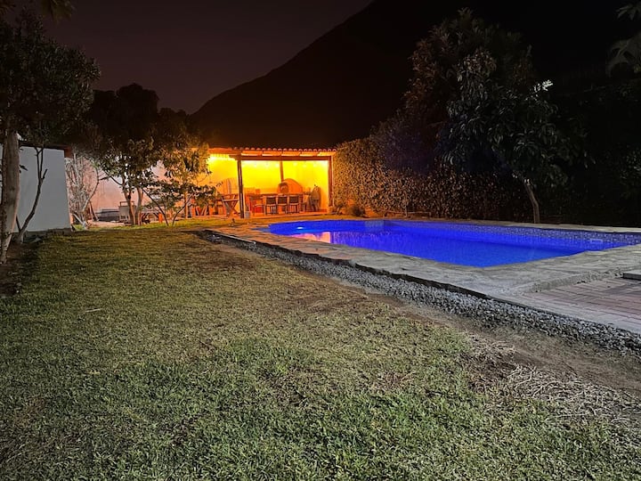 Linda Casa De Campo, Piscina Privada Y Parrilla - Lima