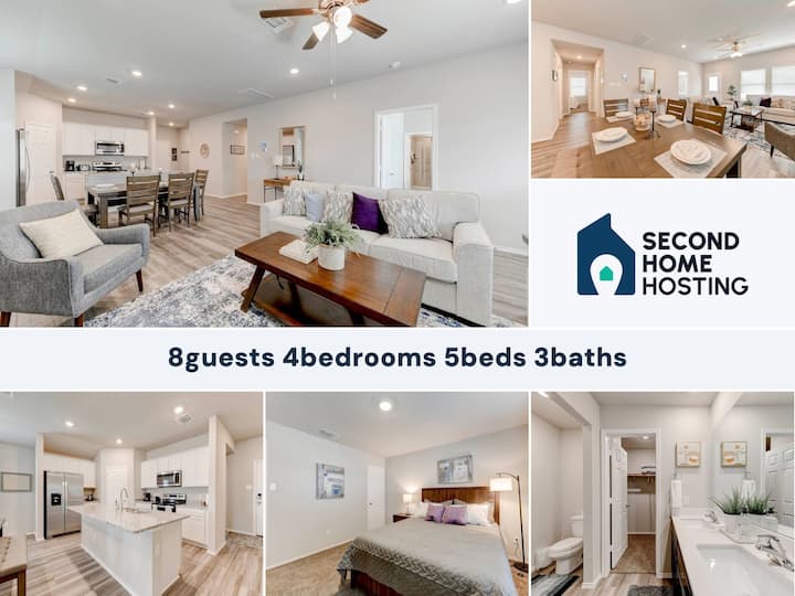 Spacious Home In South Temple With 5 Beds - 벨턴