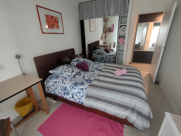 Chambre Avec Balcon à Mérignac Centre - Mérignac
