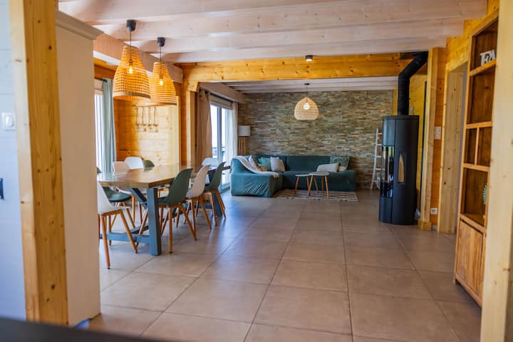 Gite De Mortagne - Villa Avec Piscine - Jura