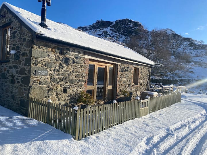 Beautiful Barn On Snowdon Mountain Farm - Angleterre