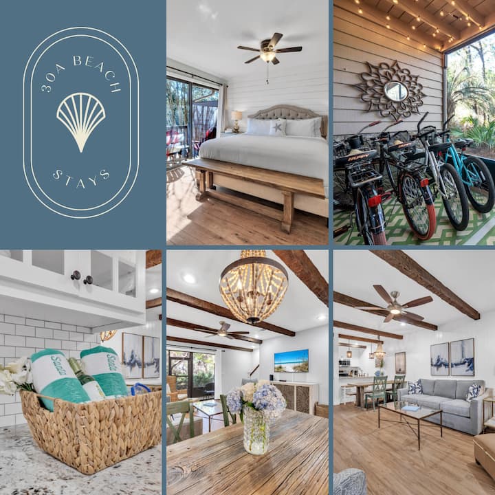 5-min Walk To Beach 30a! Pool, Tennis & 6 Bikes! - Seacrest, FL