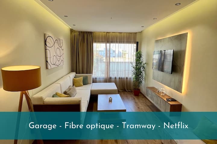 Trendy Lhp 19 - Tramway & High Speed Internet - Casablanca, Maroc