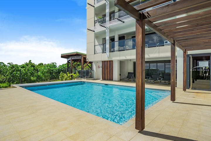 Appartement Corail Bleu 3 ÉToiles & Piscine - Fort-de-France