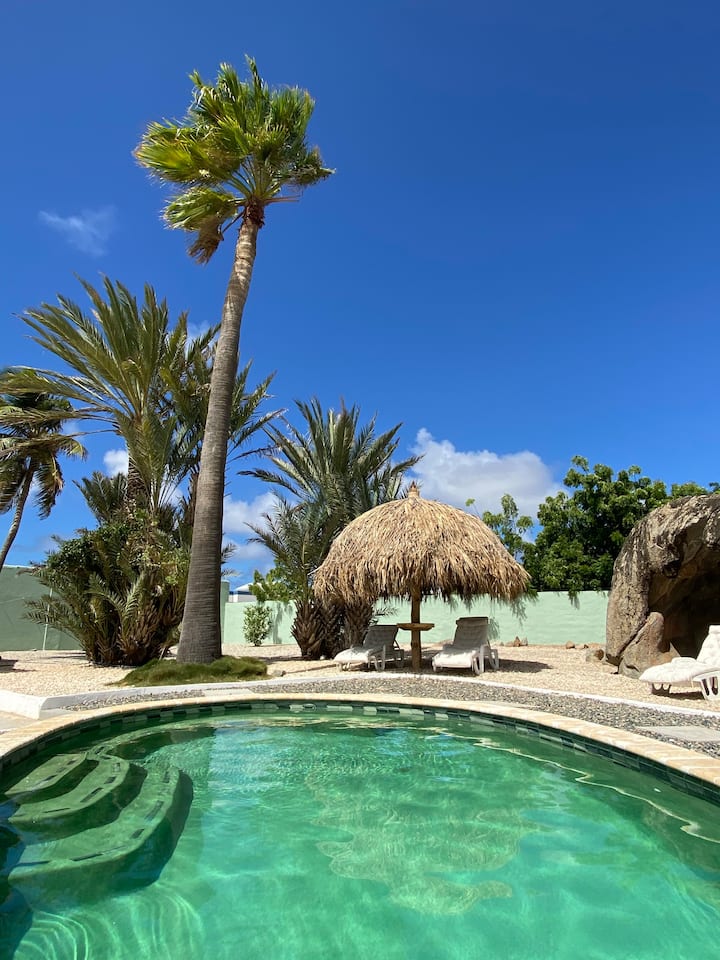 2bd Oasis & Saline Pool - 8 Min To Prime Beaches - アルバ