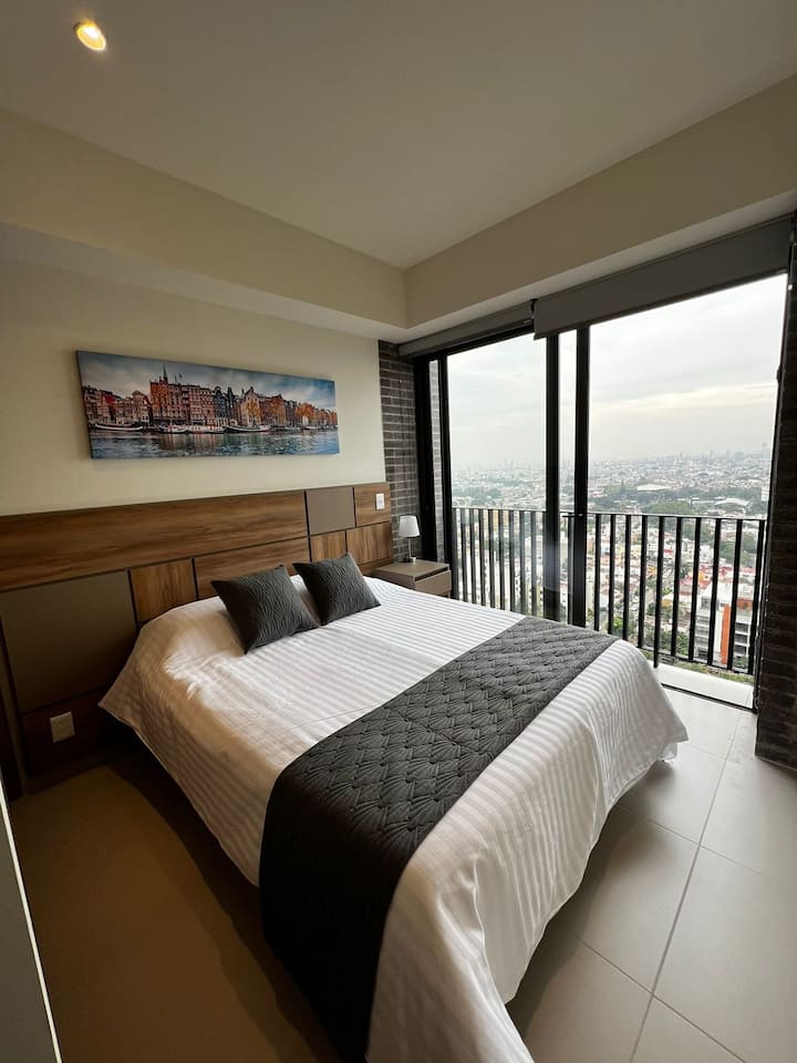 Loft Piso 19, 2 Habitaciones 1903 - Zapopan