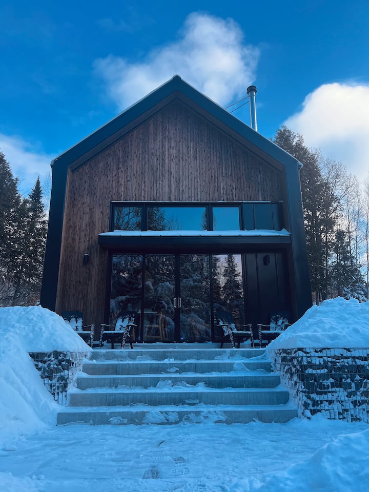 Refuge Scandinave En Bord De Rivière - Quebec