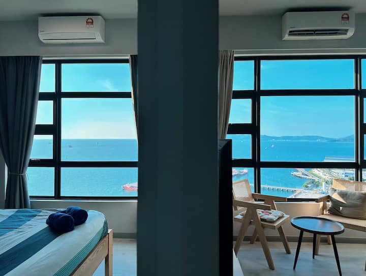 Jq High Floor 27 Sea View|pier - Kota Kinabalu