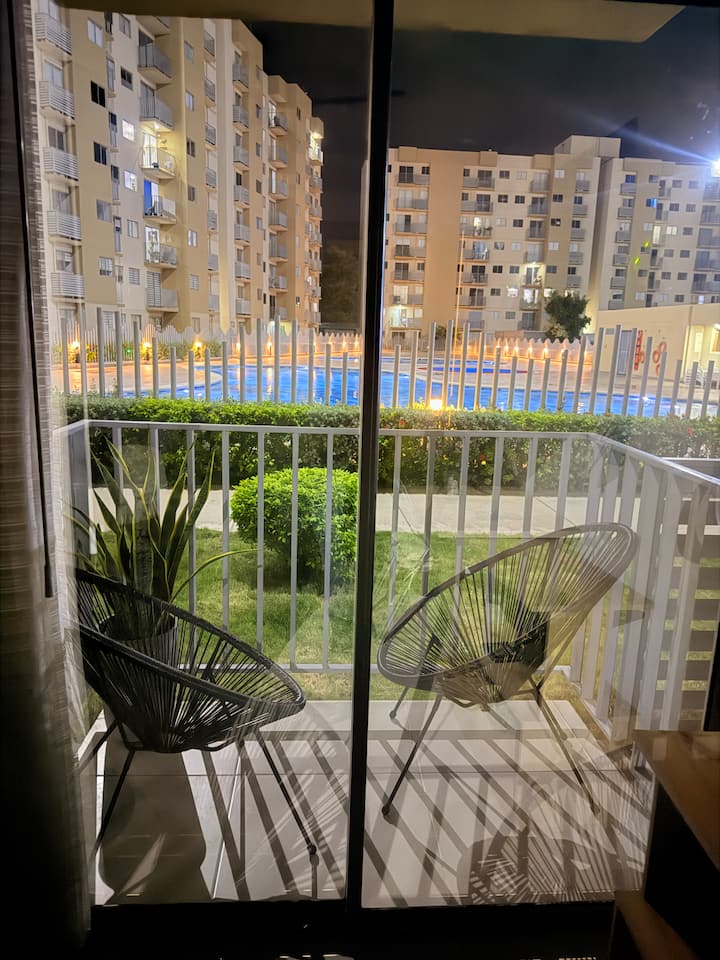 Estudio Con Vista A La Piscina - Santa Marta