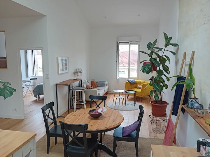Bordeaux Bastide 
Grand Et Agréable 
2 Pièces/55m² - Bordeaux