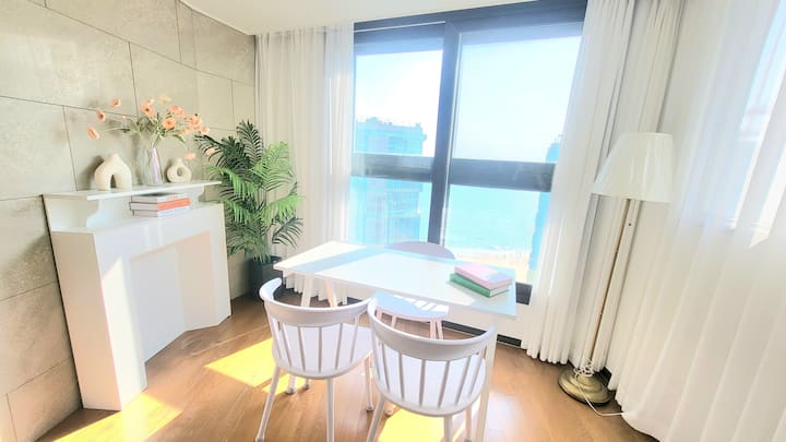 *고층바다뷰#해운대바다10초#무료주차#특급호텔죤#스카이캡슐#워터파크옆#가족친구연인추억여행 - Busan