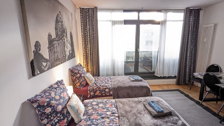 2rooms Apt 4 Single Beds In The Best City Location - Berlin