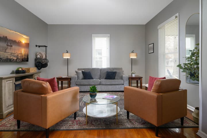 Elegant House 2 Min From Bsu/hospital/downtown - Ball State University, Muncie