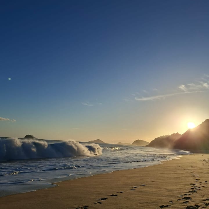 Casal/ 2 Min Praia/ Ideal P Feriados - São Sebastião