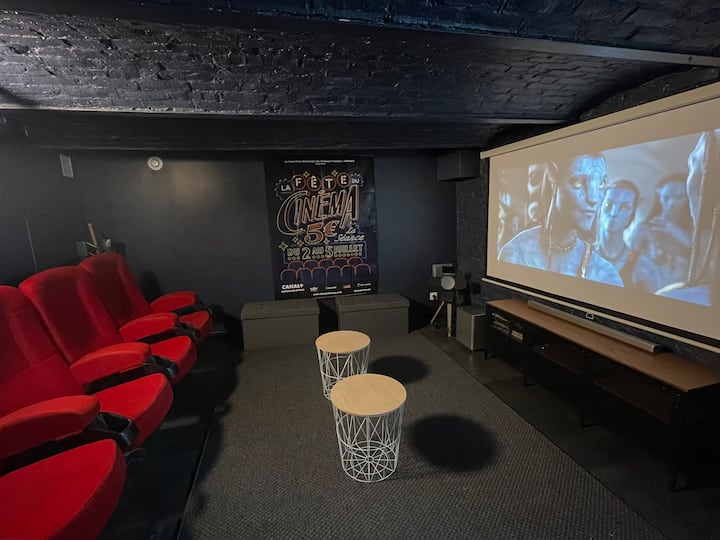 Le 7ème Art | Appt 4 Pers. Avec Home Cinéma - Lille