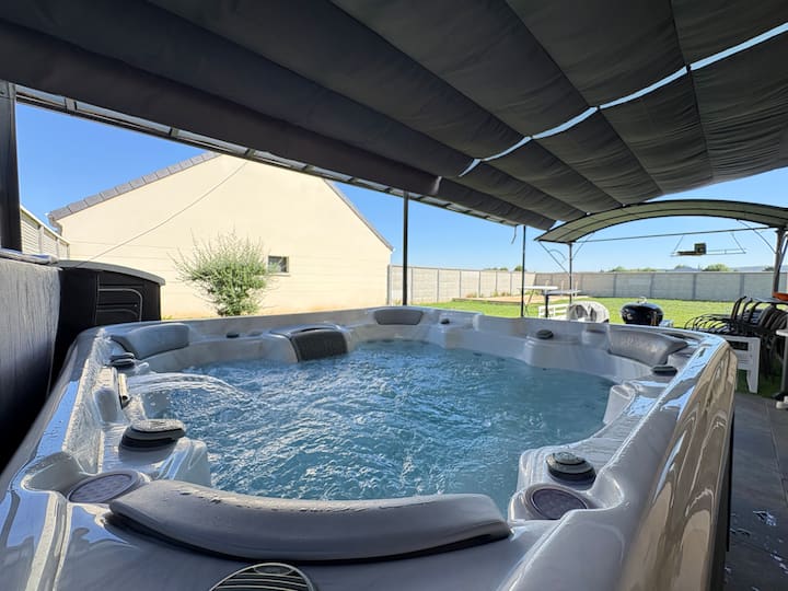 Lodge Avec Spa - 6 Chambres - Sens