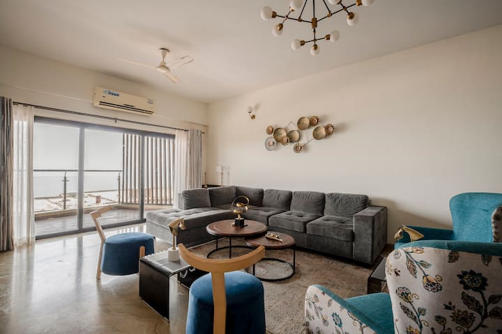 Panjim Sea View 2bhk | Pool | Near Beach - Goa