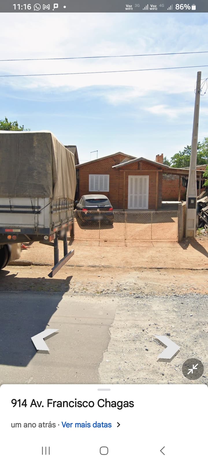 Casa Chalé 2quartos - São Gabriel