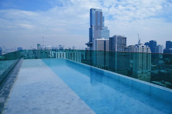 Skyview Pool&gym Condo@siamarea/bts200m/arl/erawan - Bangkok