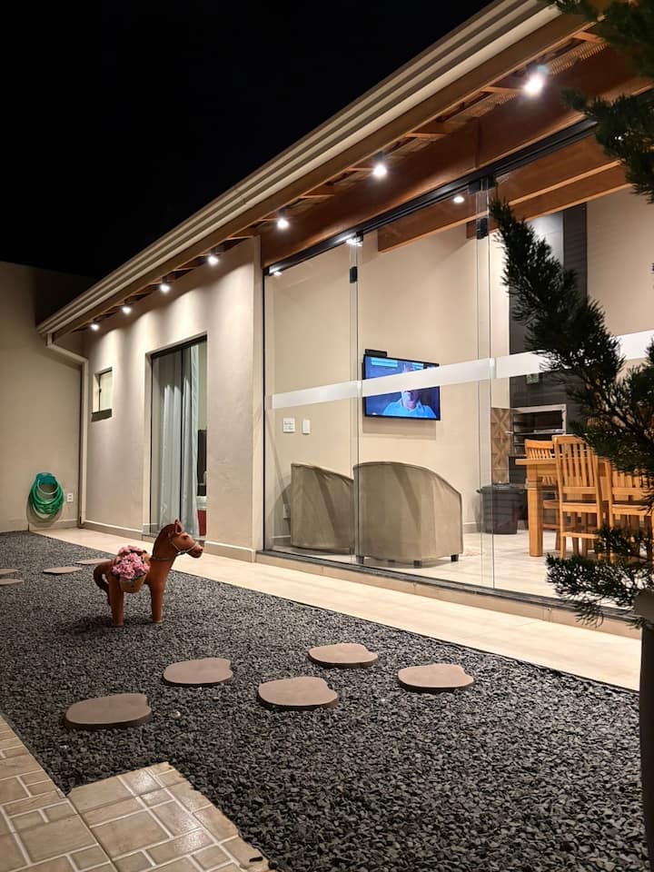 Casa Na Serra Para 6 Pessoas E Espaço Gourmet - Serra Negra