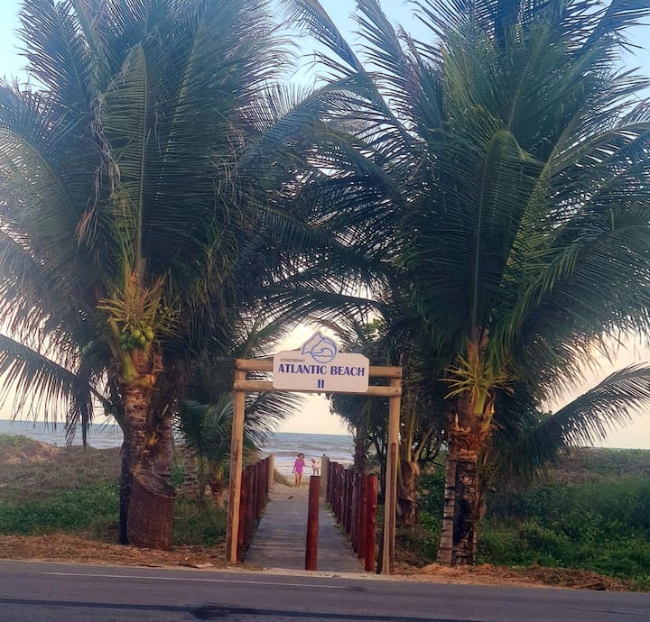 Casa Cinza Em Frente à Praia Em Condominio - Aracaju