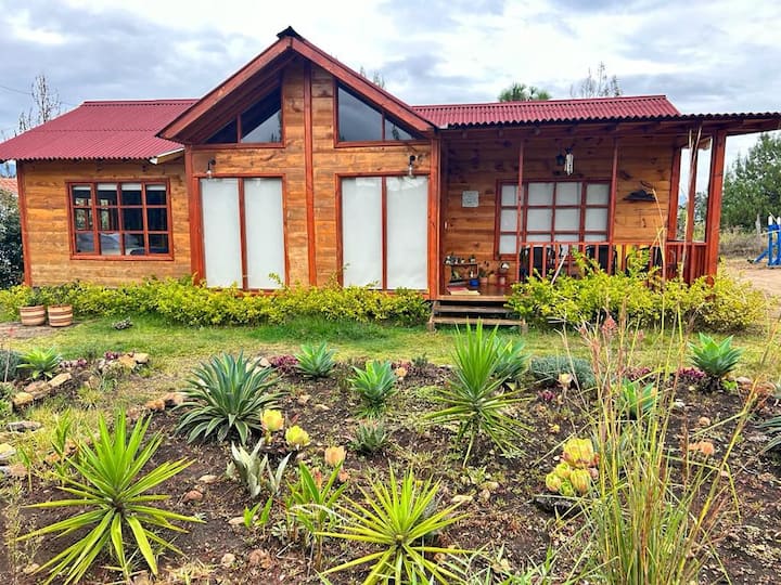 Cabaña En Madera "La María Luisa" - Sáchica
