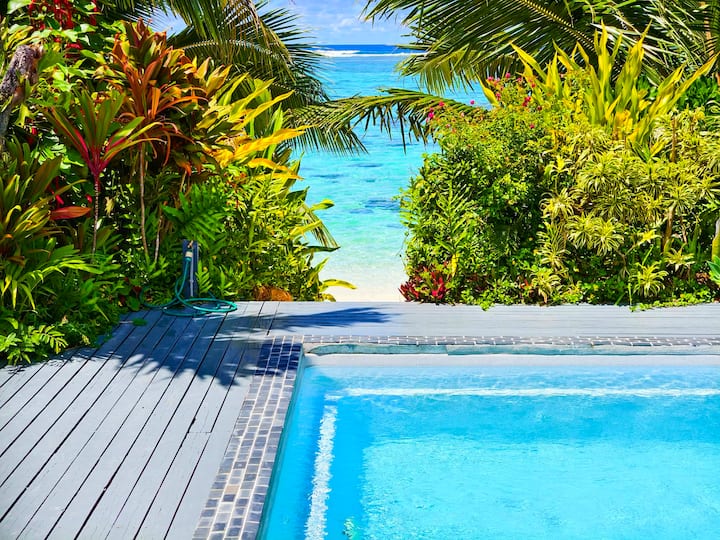 Natura Beach Pool 3bm Villa 2 - Cook Islands