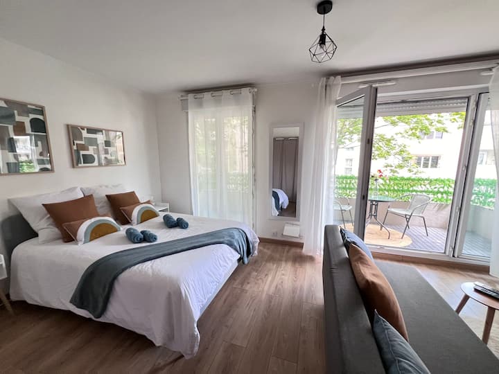 Lagréable Paris Disney + Parking, Metro/rer 10mn - Rosny-sous-Bois