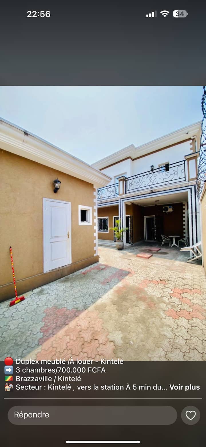 Maison Au Centre De Kintélé - Republic of the Congo