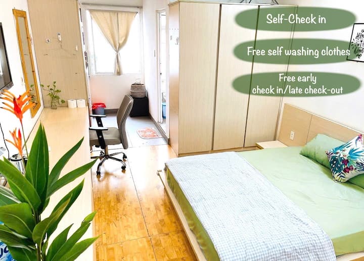 Staycation 16$ Chill Studio @10mins To Ben Thanh - Ciudad Ho Chi Minh