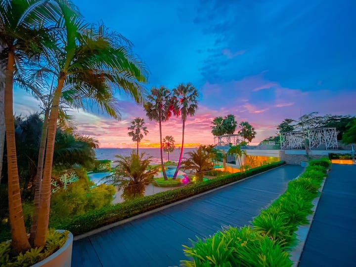 The Palm Wongamat Beach Pattaya 2 Zimmer Auf 66m2 - Pattaya City