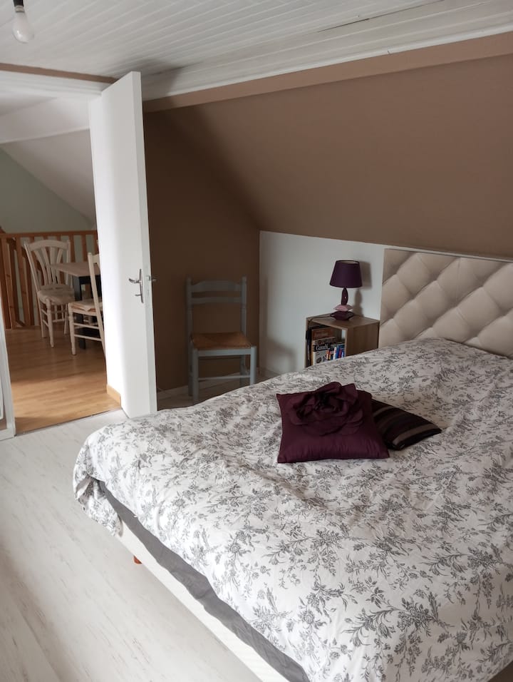 Chambre + Kitchenette Et Sdb Privée - Saint-Lô