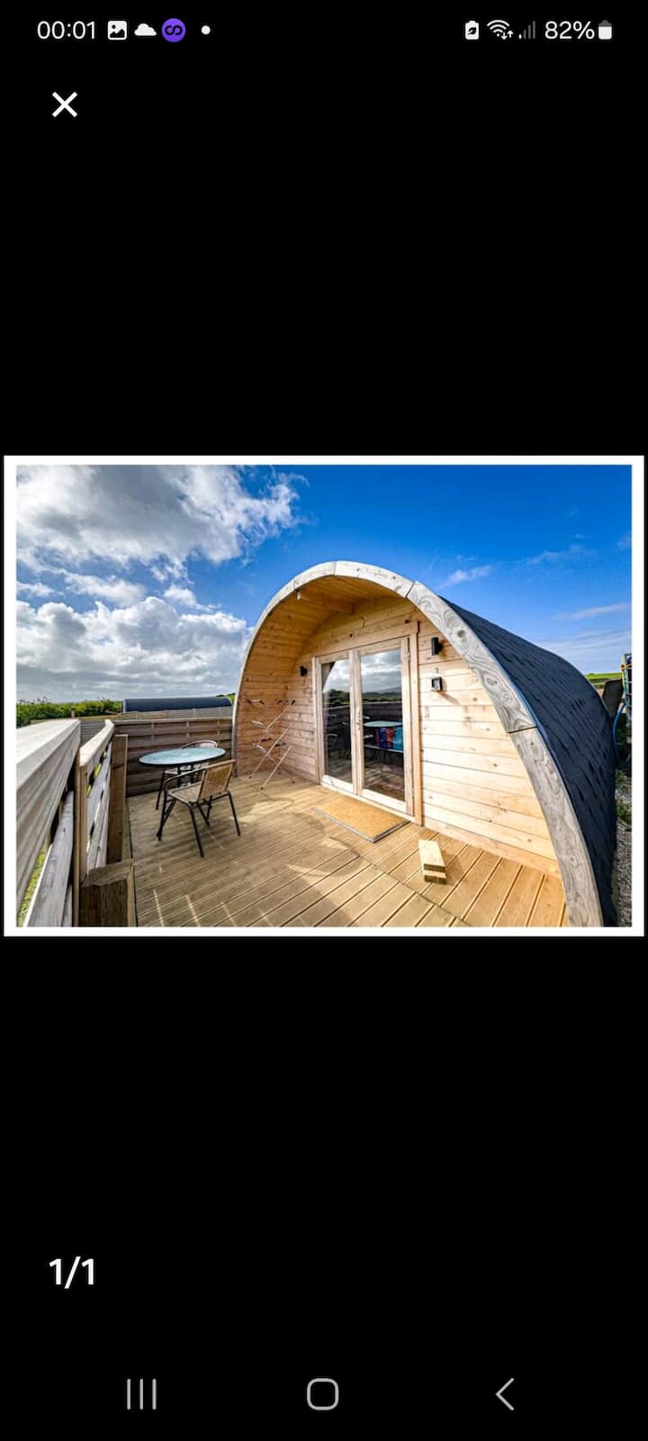 Glamping Pod 4x6m With Hot Tub Hire Nr Cayton Bay - North Yorkshire