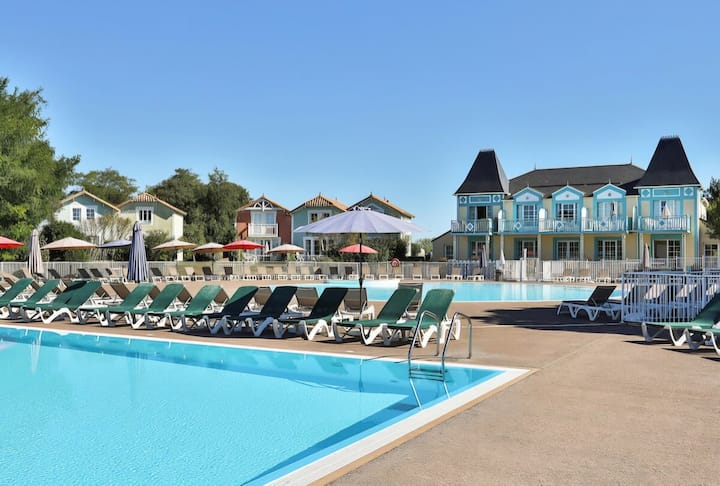 Moulin Vert, Maison Village Vacances Accès Piscine - Vendée
